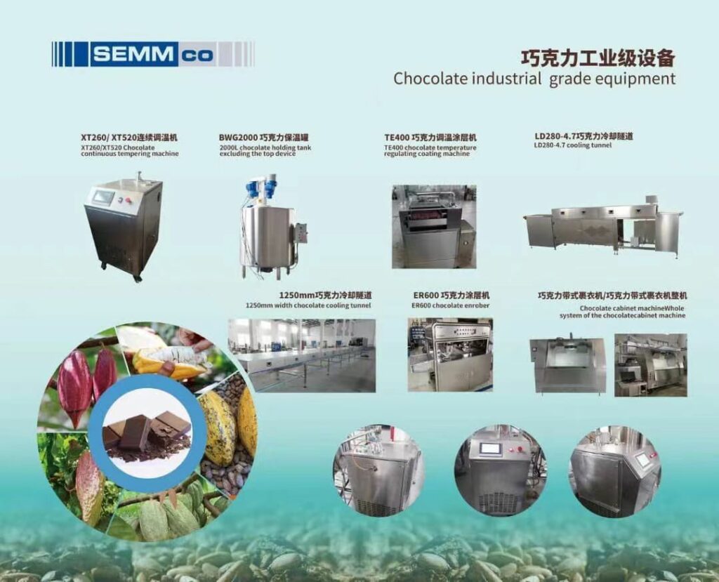 Chocolate Equipment, Chocolate Making Equipment - SEMMco